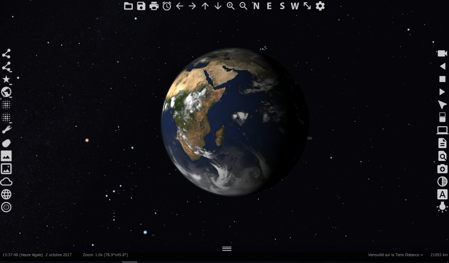 Alpha version of WinStars 3 – WinStars 3